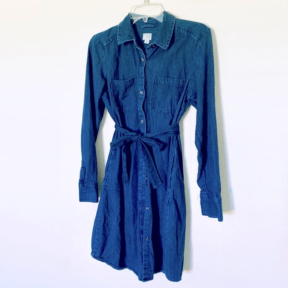 a new day | Dresses | Universal Thread Button Up Denim Dress M | Poshmark